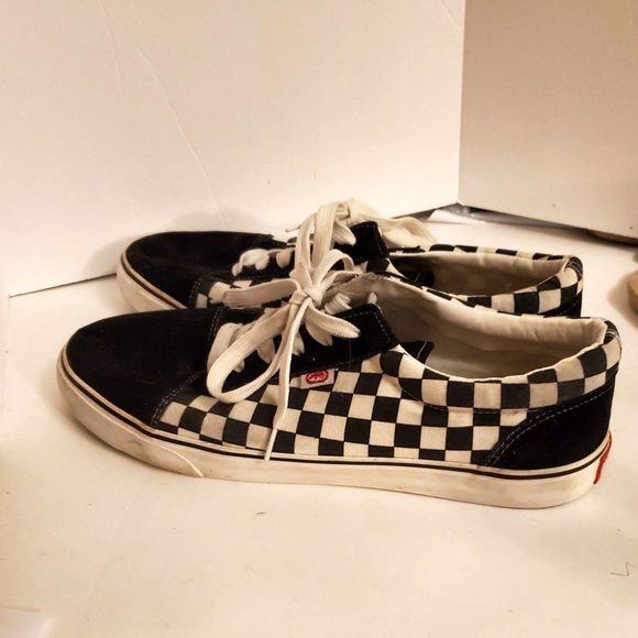 Ecko Unlimited | Shoes | Ecko Unlimited Mens Black White Checkered ...